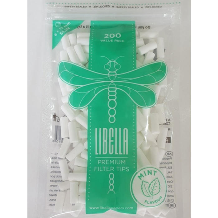 miraquienvino - Filtros Libella Mentolados x 200