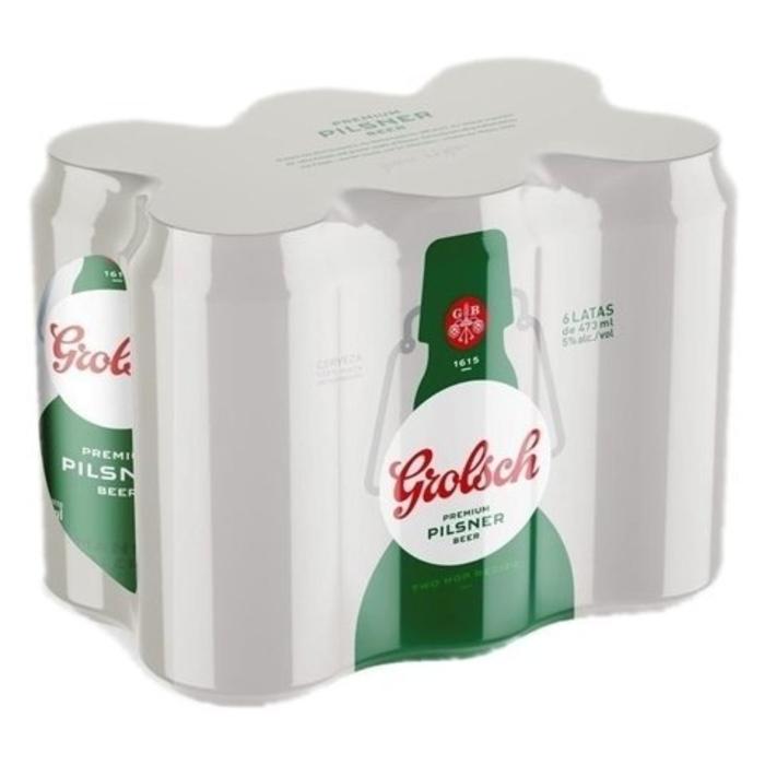 miraquienvino - Grolsch Pack 6 latas x 500